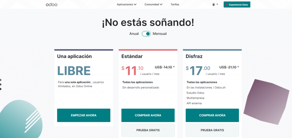 Nuevos Precios Odoo – BPMIT-Soluciones